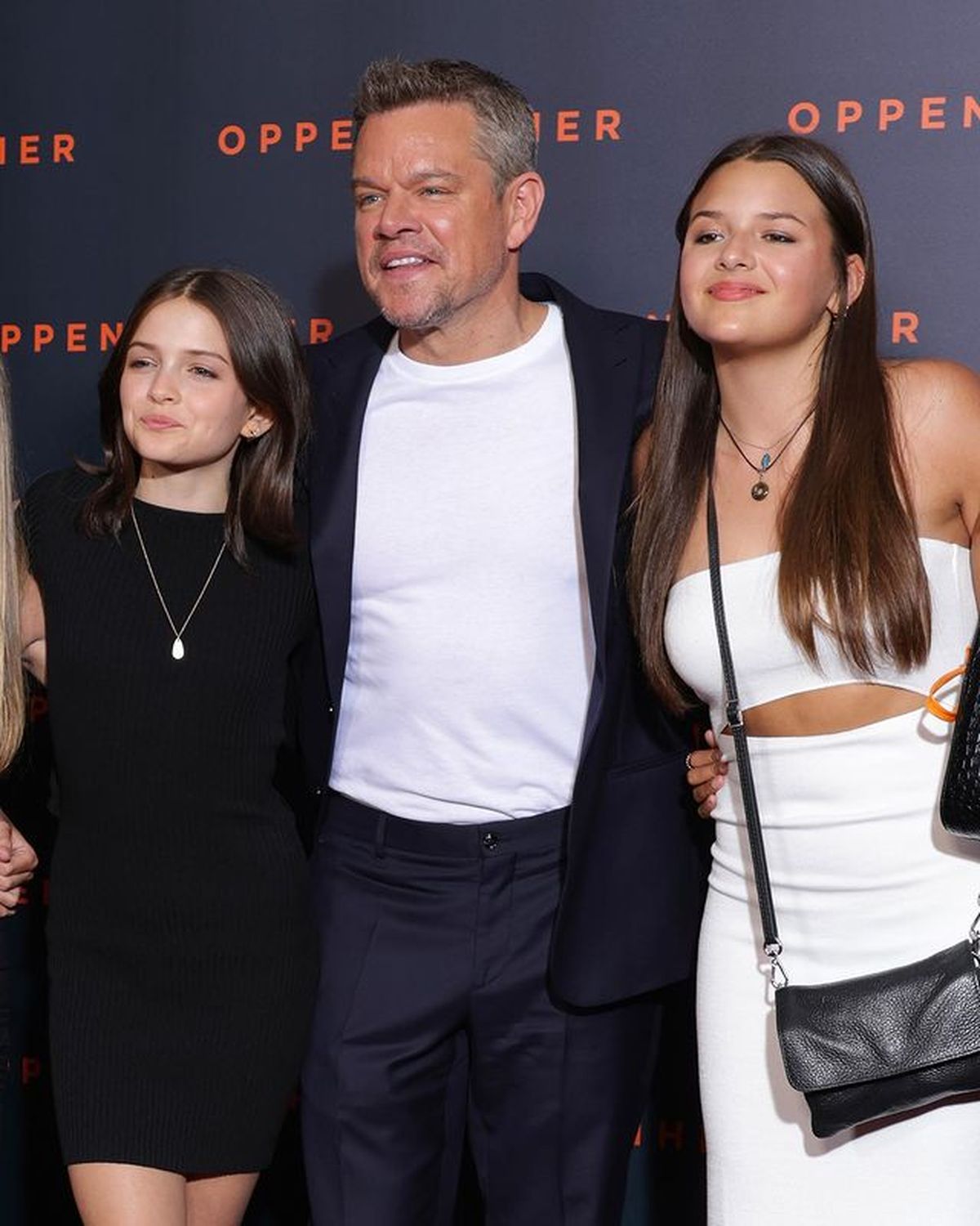 Una más linda que la otra, así son las hijas de Matt Damon