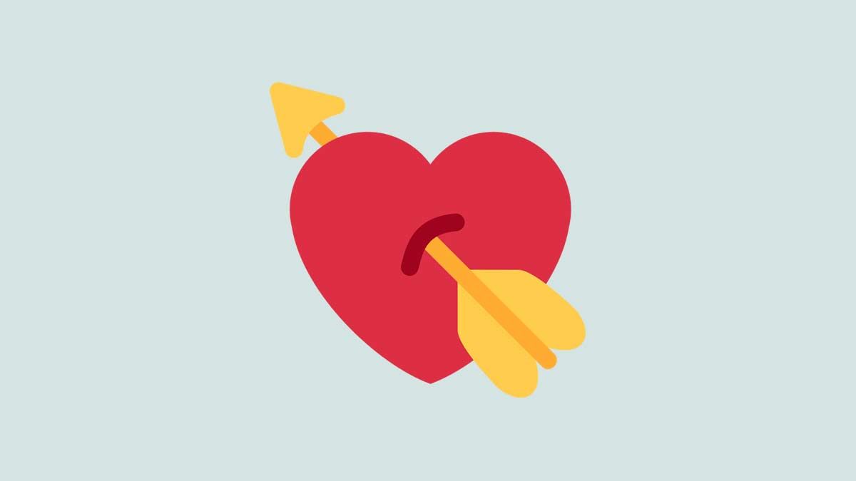 ¿Qué significa el corazón flechado en WhatsApp?