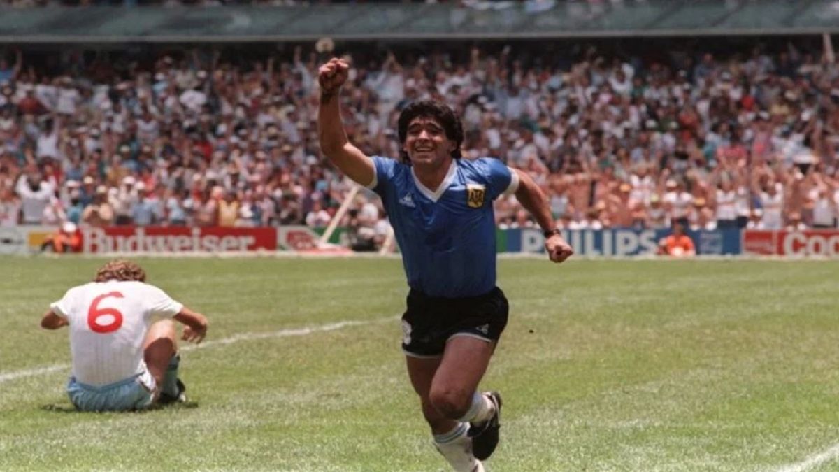 La Afa Homenajea A Maradona A 35 Años Del Gol A Inglaterra