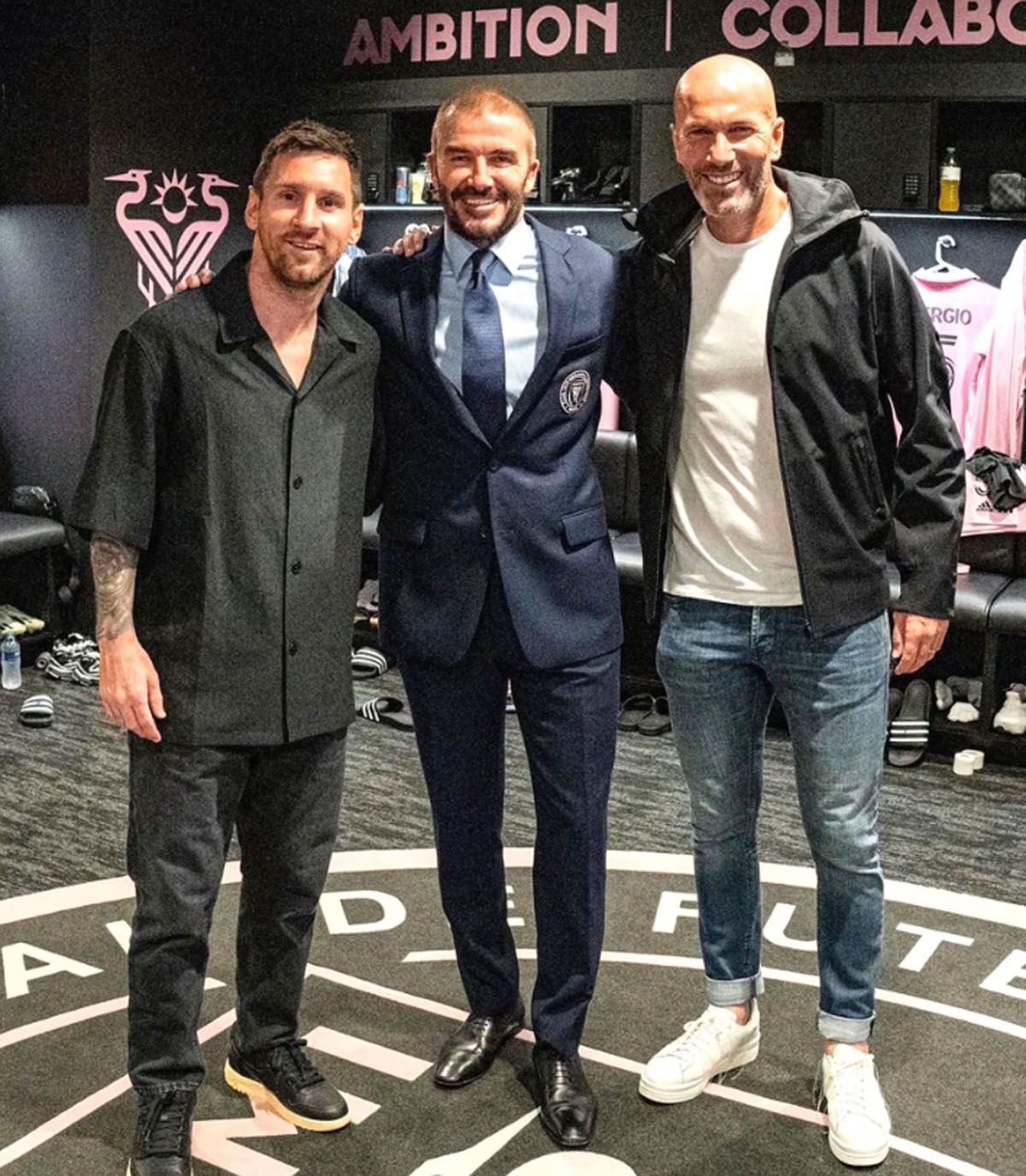 Messi y Zidane: un encuentro imperdible entre dos leyendas del fútbol ...