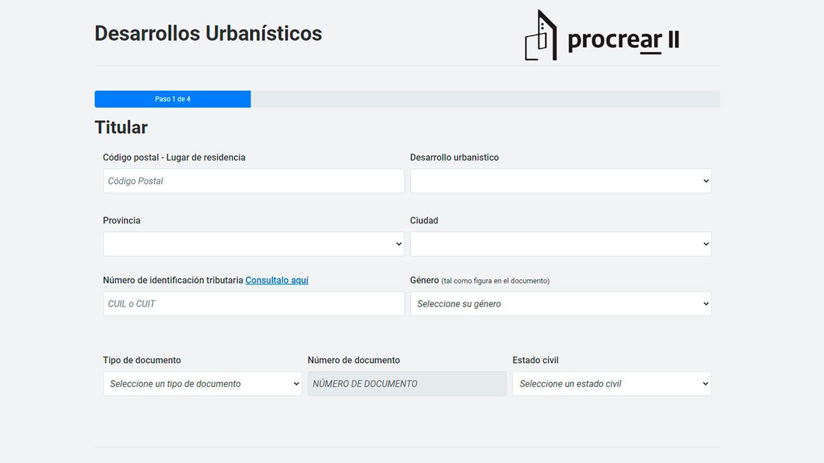 Procrear 2022: requisitos para alcanzar el crédito de los desarrollos urbanísticos