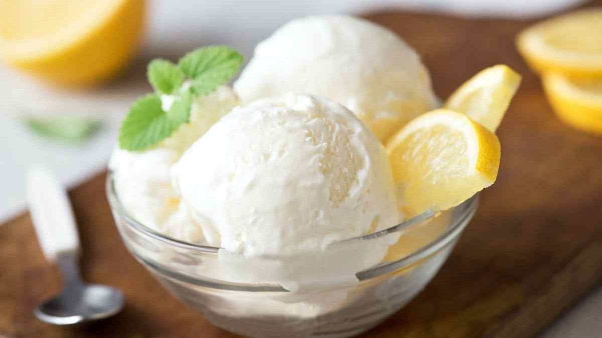 Receta: cómo hacer helado de limón en tu casa