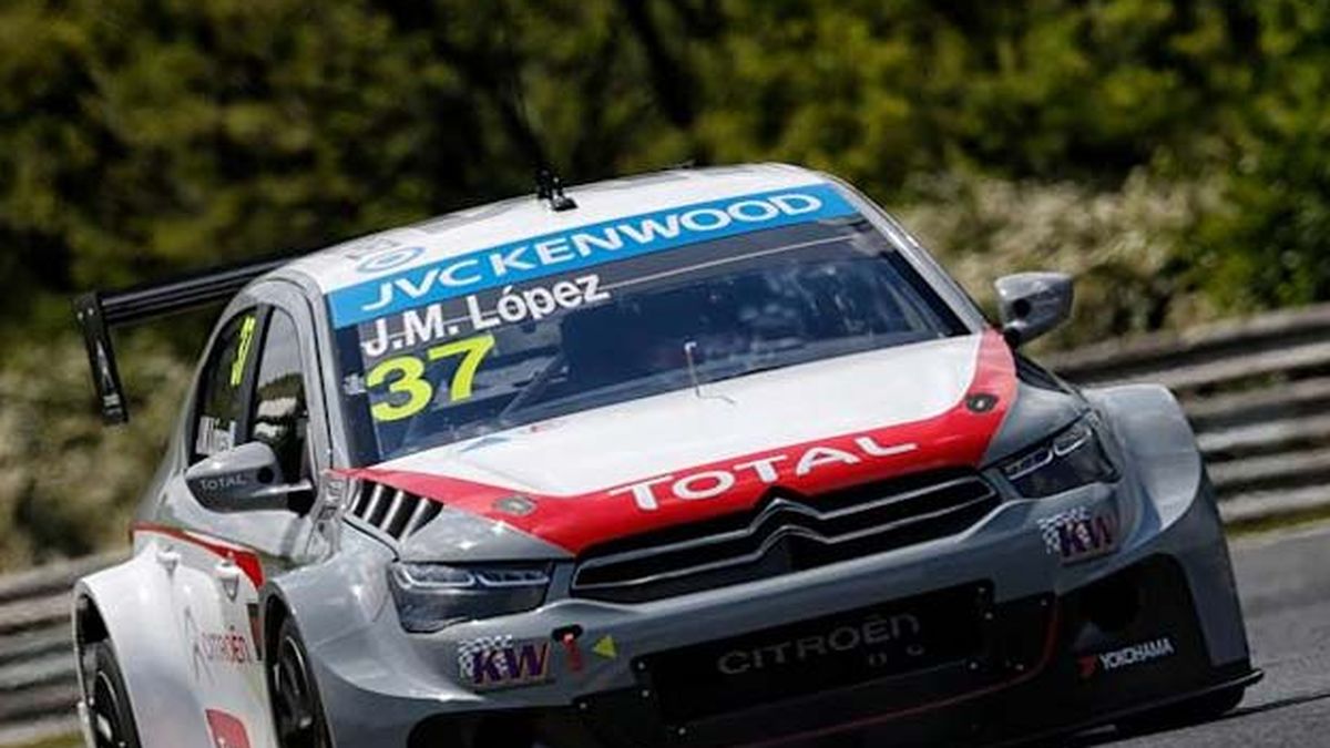 Pechito López se subió al podio y se mantiene como líder