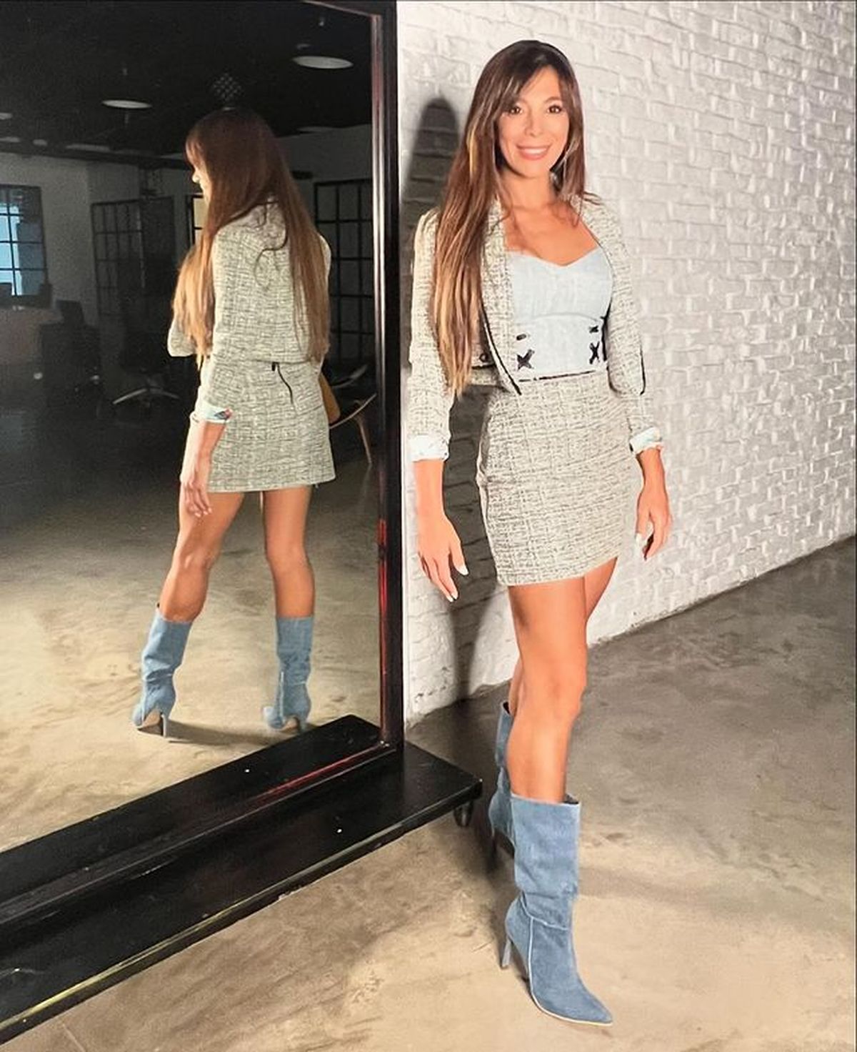A sus 47 años, Ximena Capristo confirma que es la reina del shiny al ... A sus 47 años, Ximena Capristo confirma que es la reina del shiny al ...