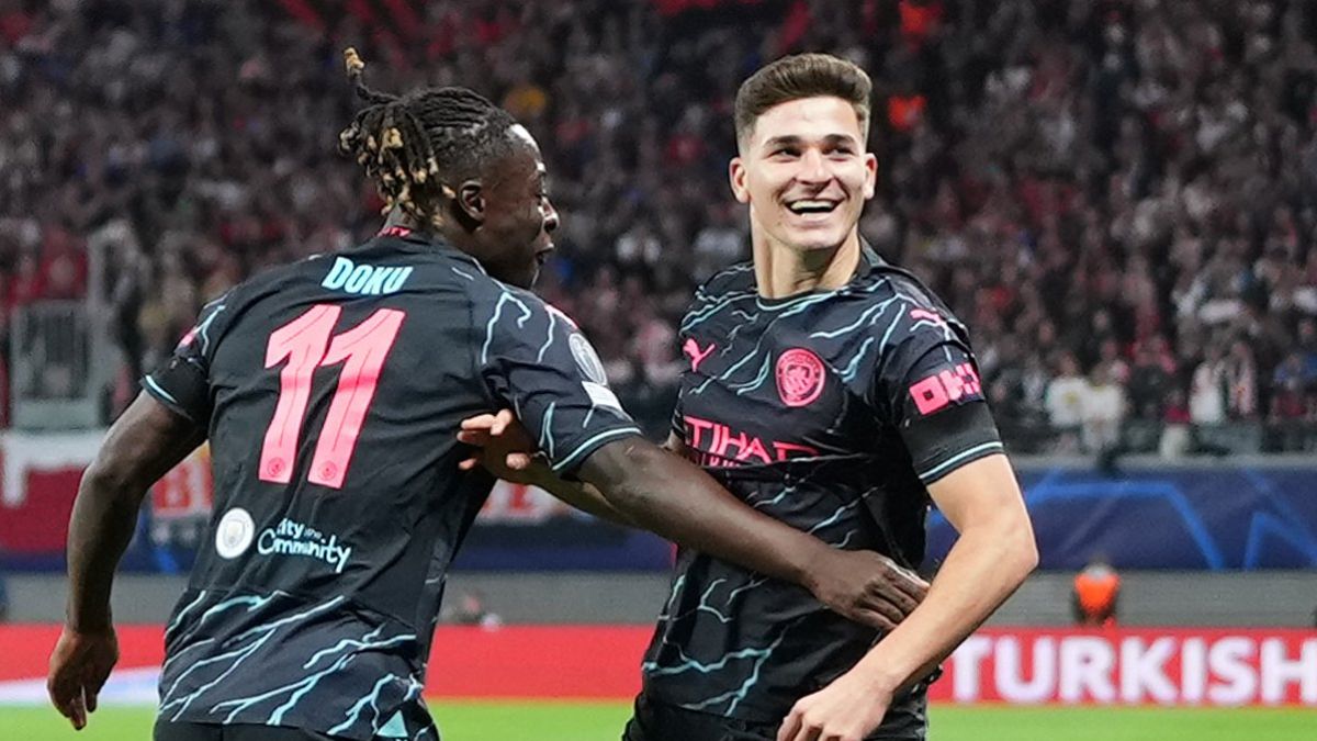 Julián Álvarez Entró E Hizo Un Golazo Para La Victoria Del Manchester City