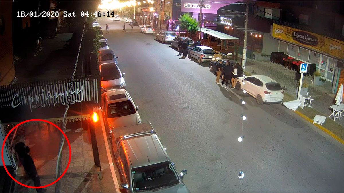 Video inédito: la secuencia anterior y posterior del ataque de los ...