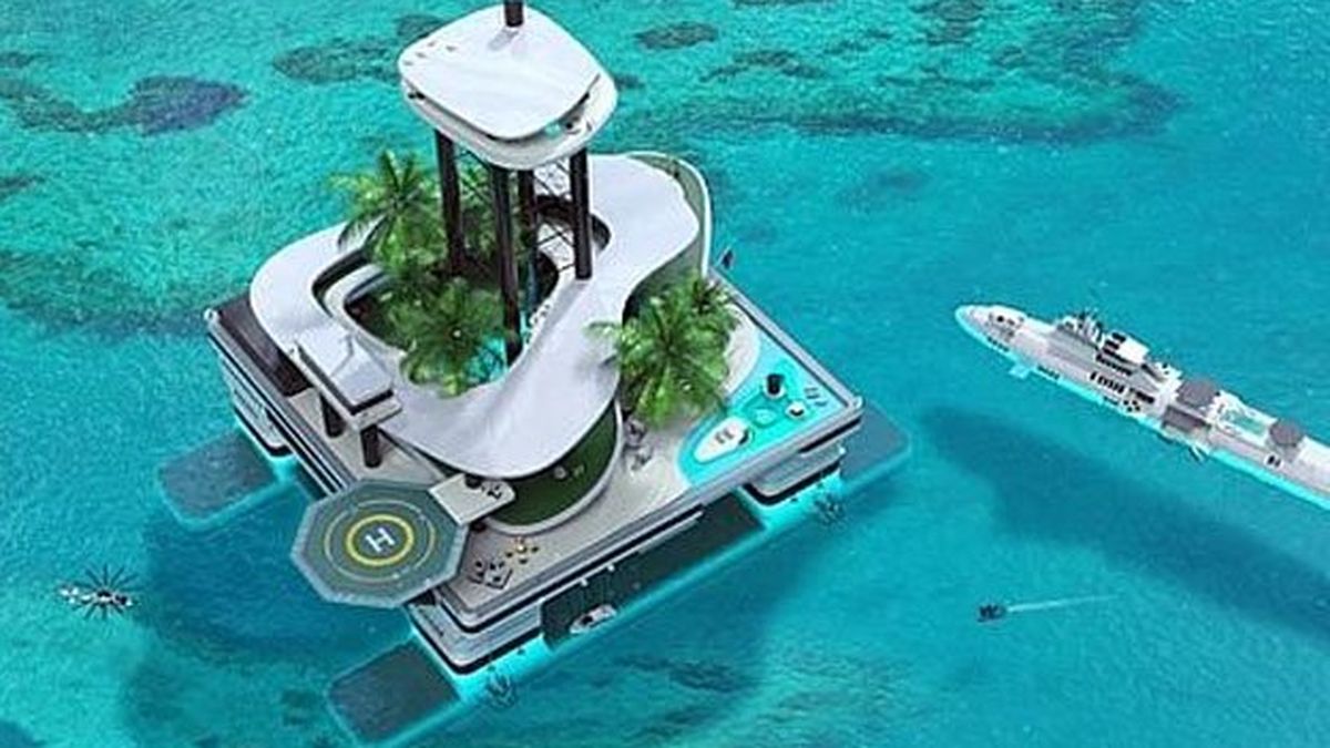 Las lujosas islas privadas que puedes llevarte donde quieras