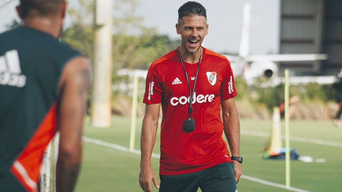 Demichelis tiene a los once de River para el debut en la Liga Profesional