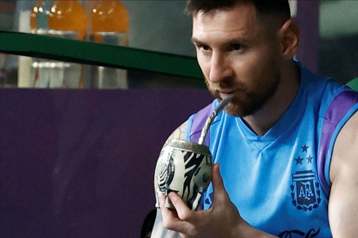 Mate rico y saludable: ¿cuál es la yerba preferida de Messi?