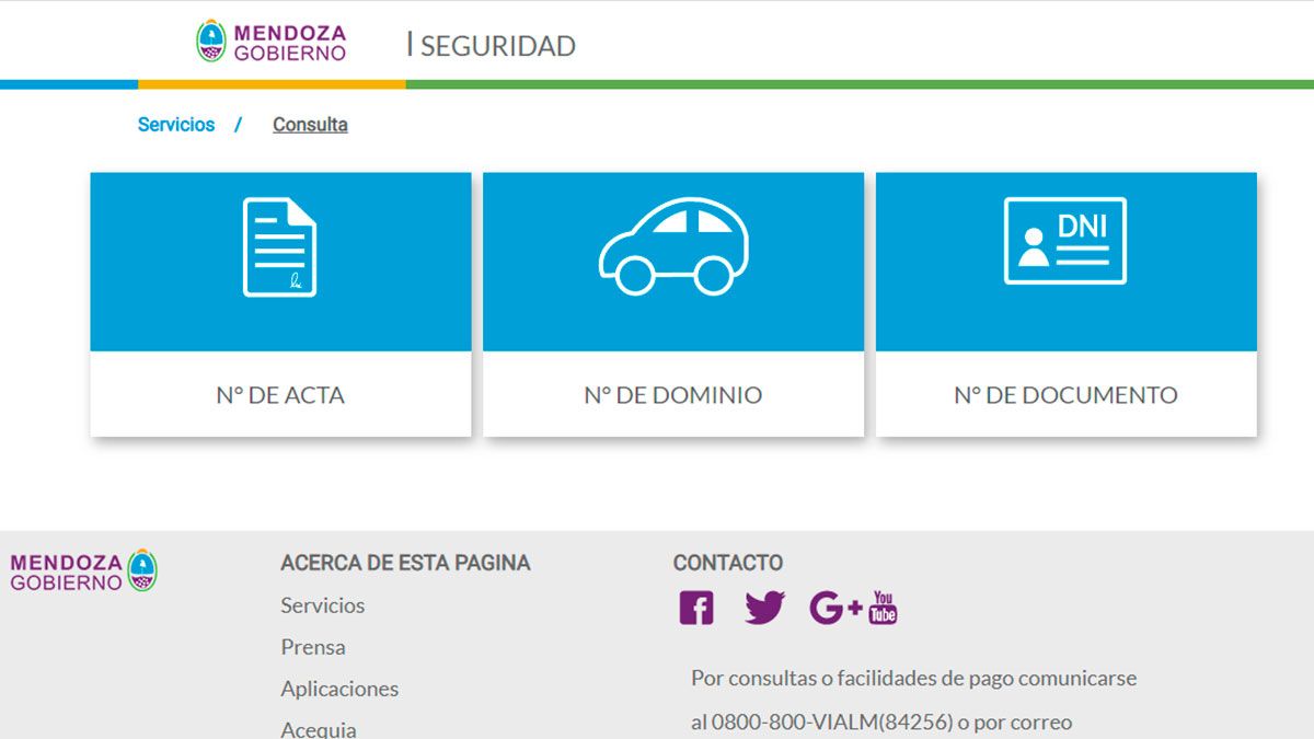 Cómo saber si tengo multas de tránsito en Mendoza