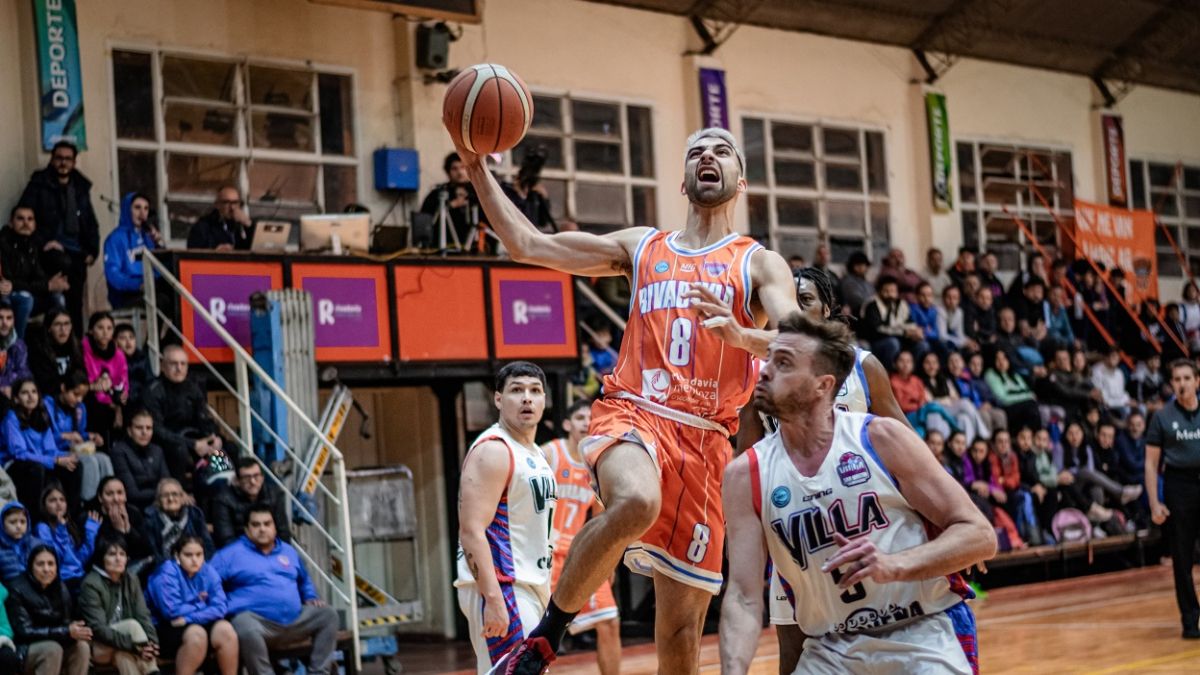 Rivadavia Básquet le ganó a Villa San Martín y forzó otro partido por cuartos de final de la ...