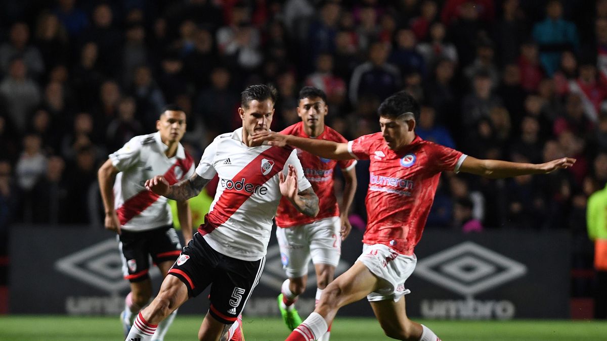 River se recuperó y goleó a Argentinos Juniors