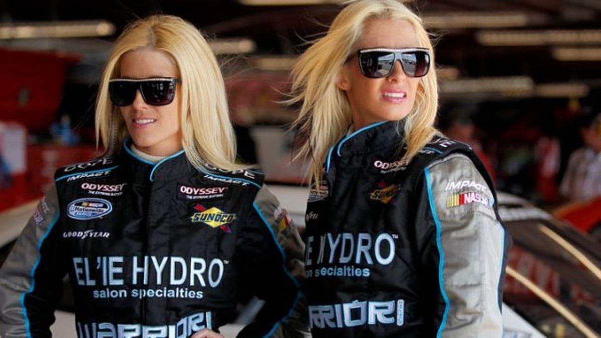 Las gemelas que compiten y encienden las pistas del Nascar