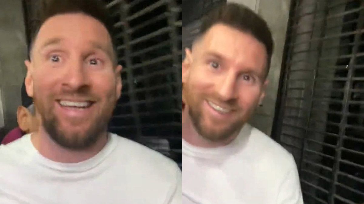 Lionel Messi fue a cenar a una parrilla y los hinchas hicieron cosas ...