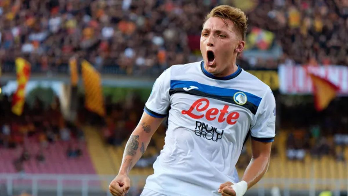 Mateo Retegui tuvo una gran actuación en la goleada de su nuevo club Atalanta