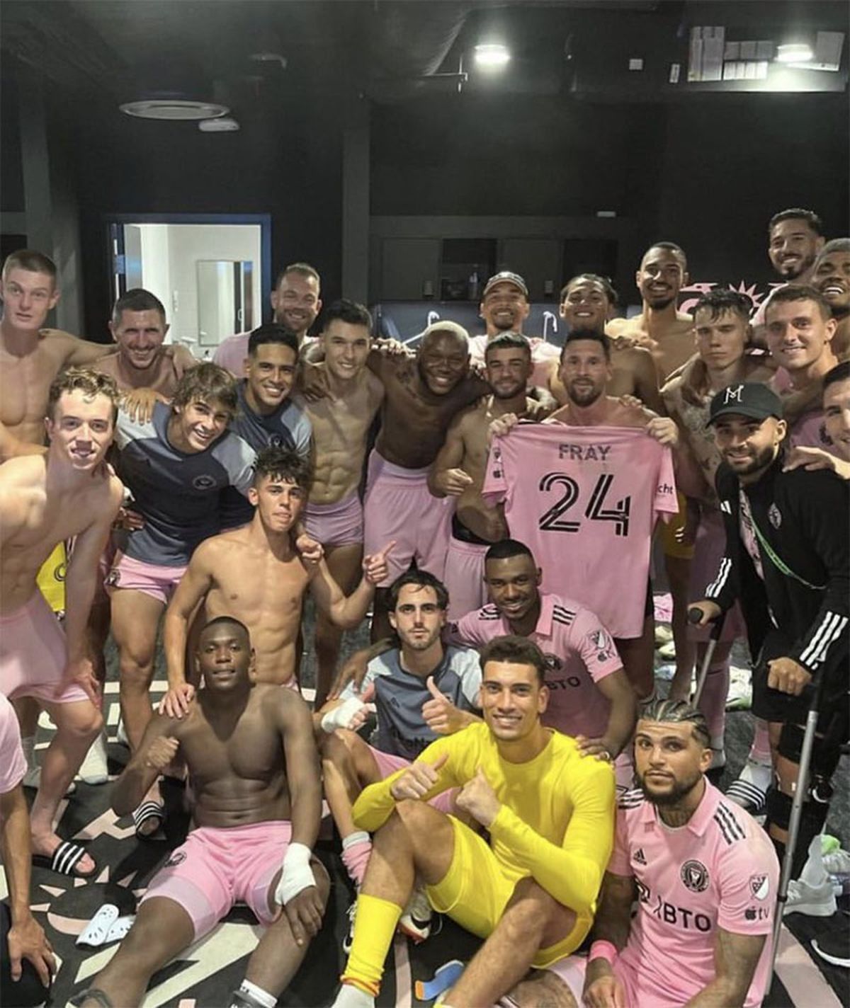 La grave lesión que tuvo un jugador de Inter Miami a quien Messi le ...