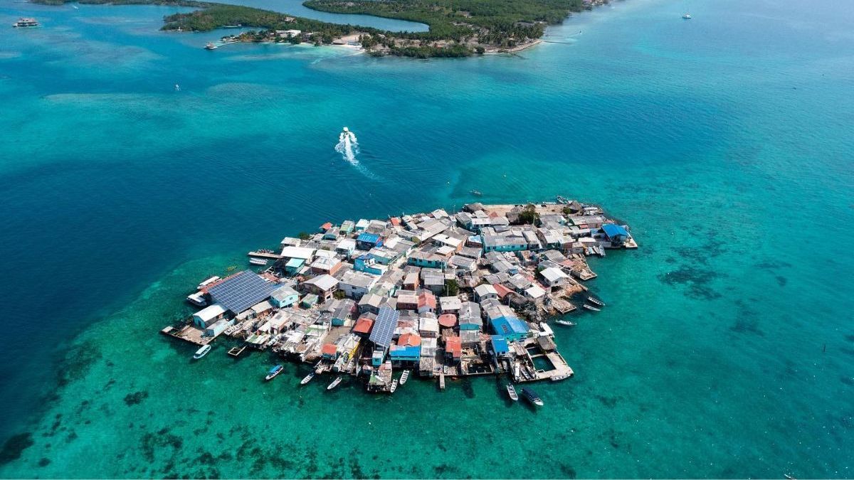 La isla más poblada del mundo está en América Latina: fue creada por ...