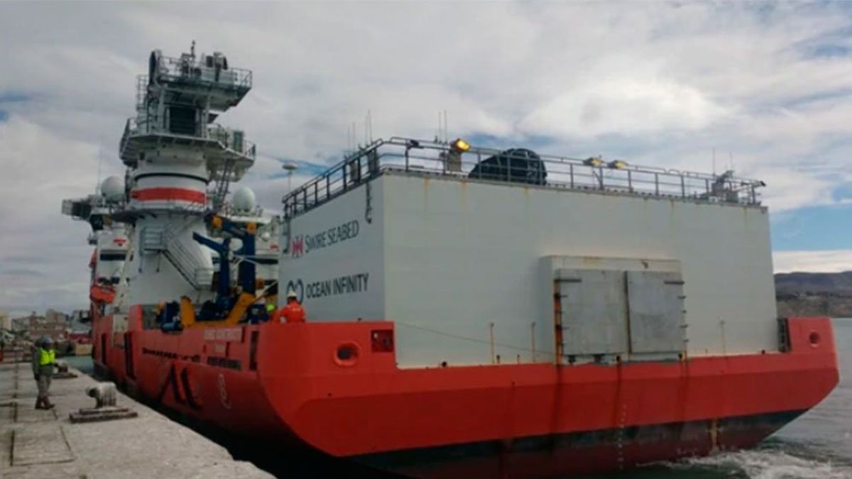Según Ocean Infinity, la operación de rescate del ARA es arriesgada