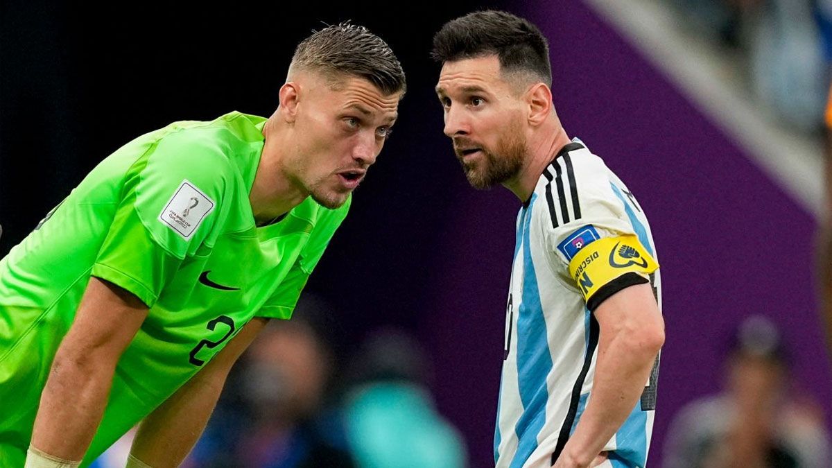 Andries Noppert ventiló la charla que tuvo con Lionel Messi antes de su ...