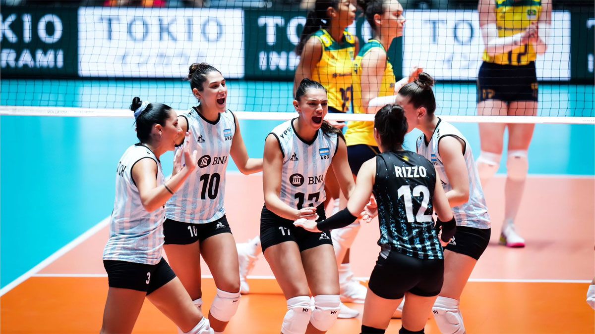 Las Panteras abrieron fuego con Brasil en el Preolímpico de Tokyo