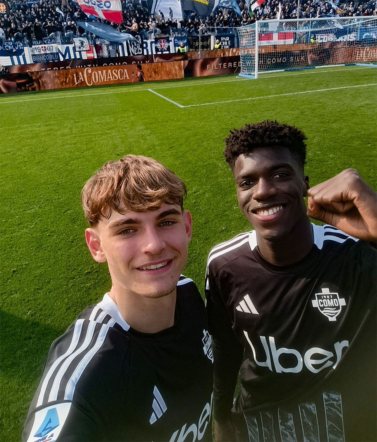 Nico Paz dio una asistencia, hizo un gran lujo y Como bajó de la cima ...