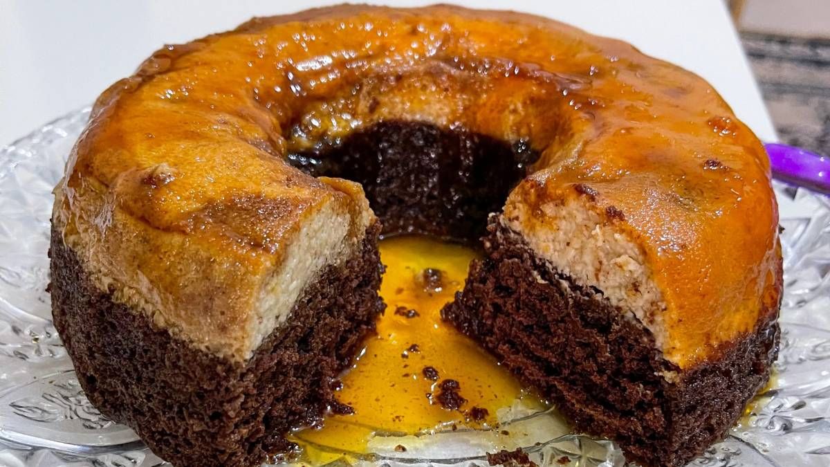 Cómo se hace el Chocoflan: la receta del flan con bizcochuelo de ...