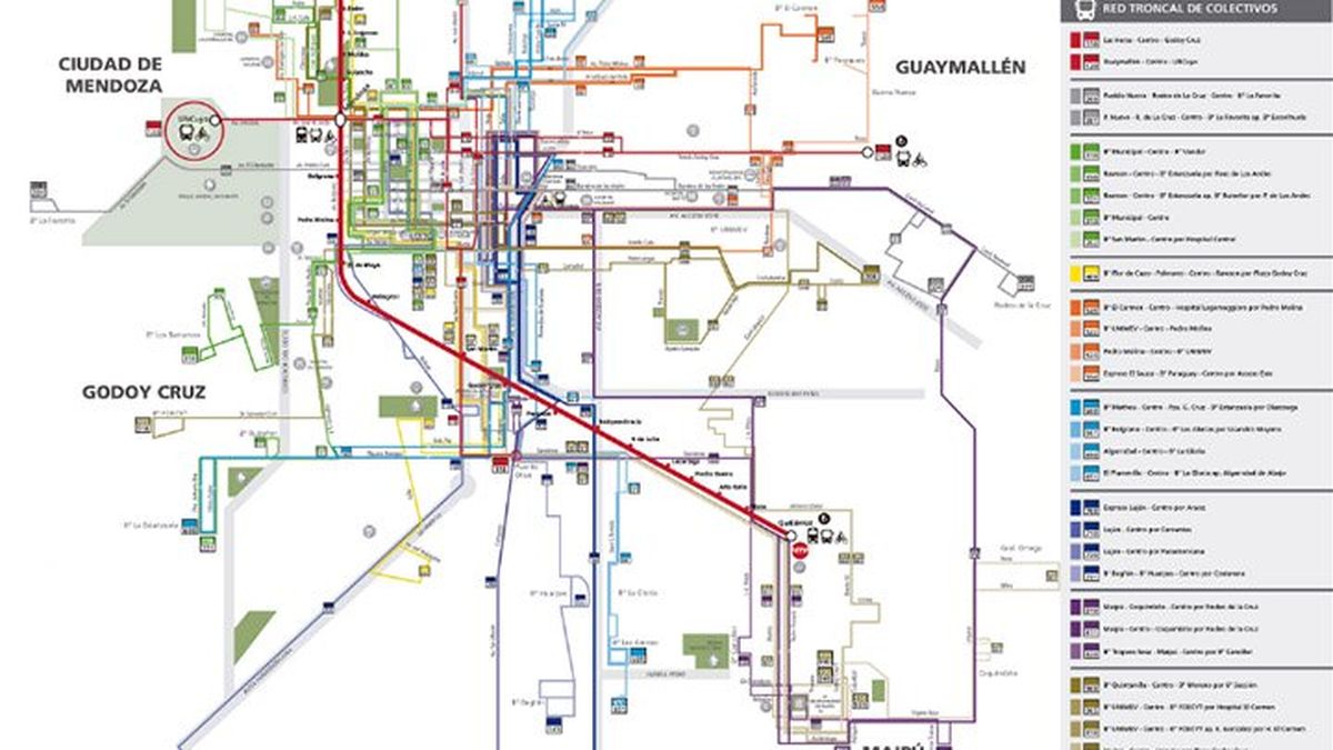 Los nuevos recorridos de colectivos se pueden ver en Google Maps