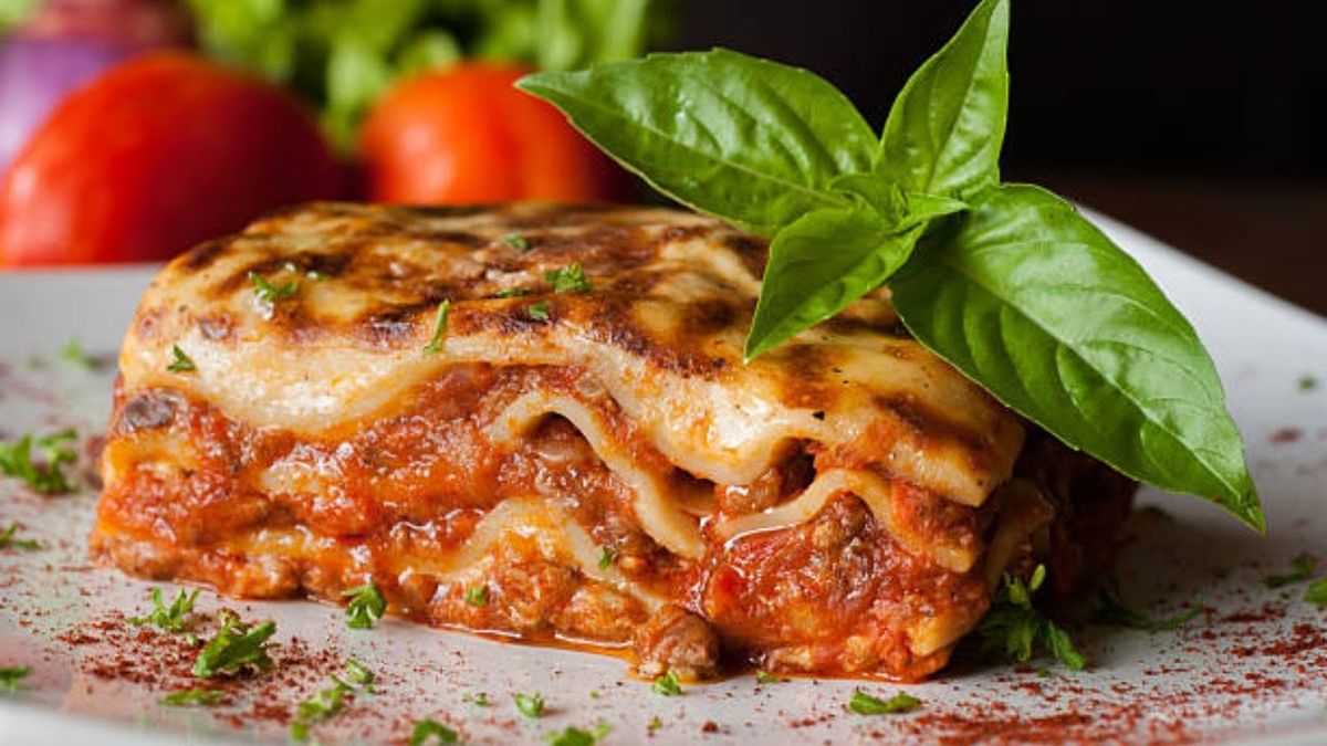 Lasagna casera, la receta riquísima en 25 minutos