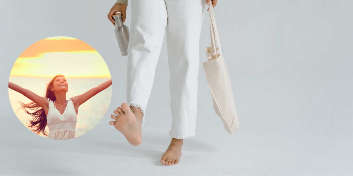 Conoce los beneficios que obtendrás al caminar descalzo por tu casa
