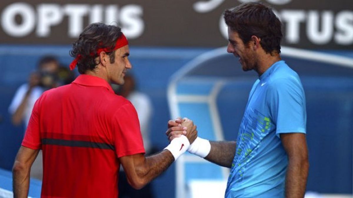 Del Potro estará otra vez cara a cara con Roger Federer