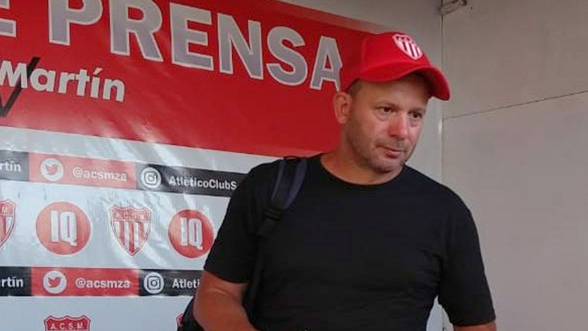 Lucio Ramos y el dolor por la eliminación de San Martín