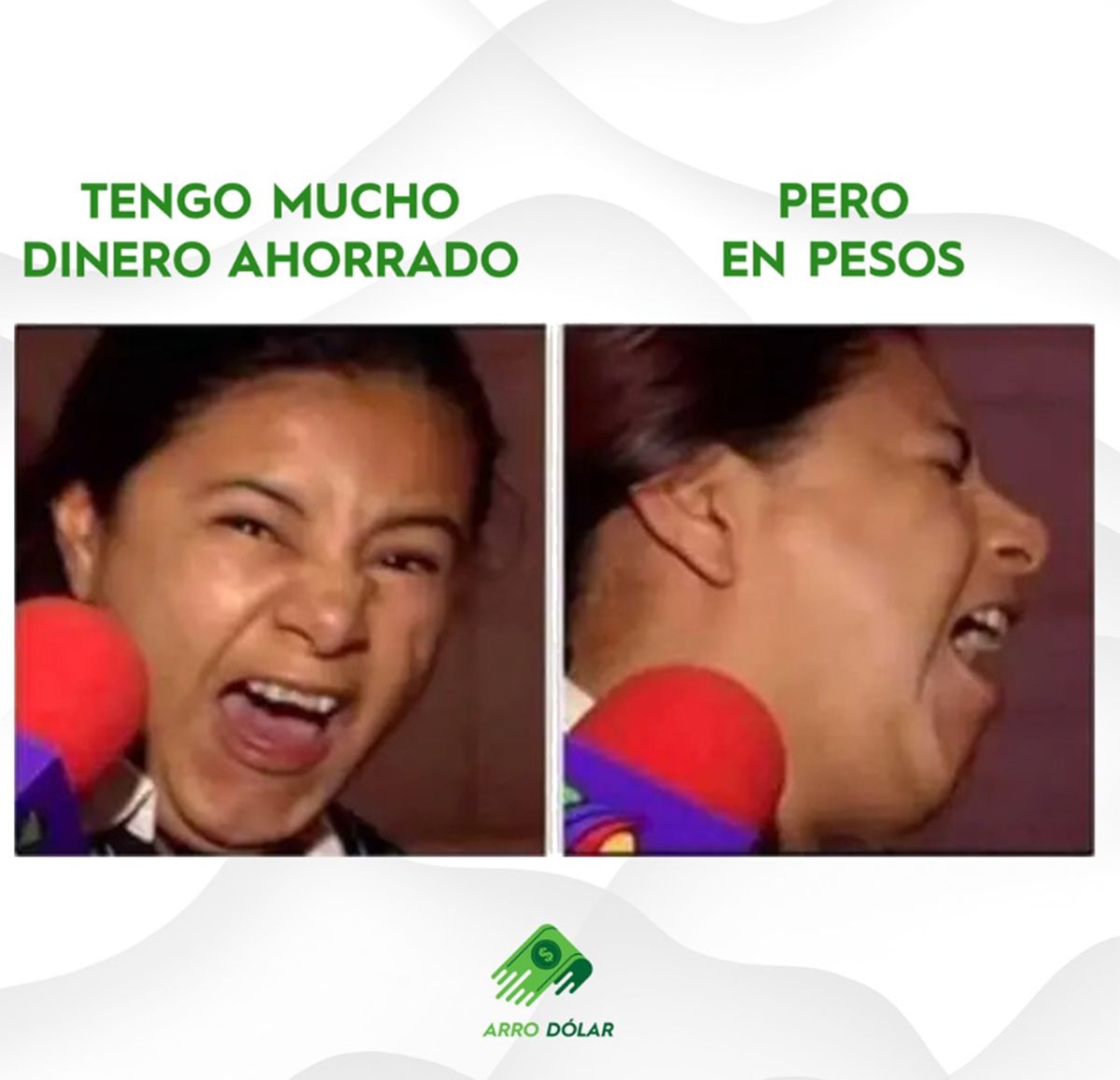 Los memes por el aumento del dólar blue