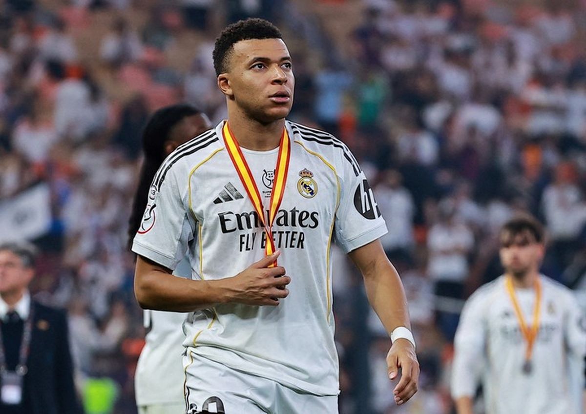 El repudiable gesto de Kylian Mbappé en la final de la Supercopa de ...