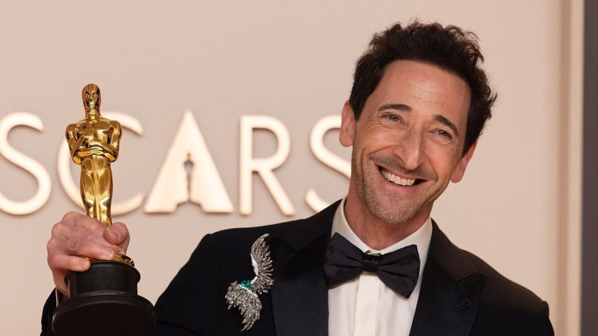 El ganador del Oscar a Mejor Actor 2025, Adrien Brody, protagonizó el ...