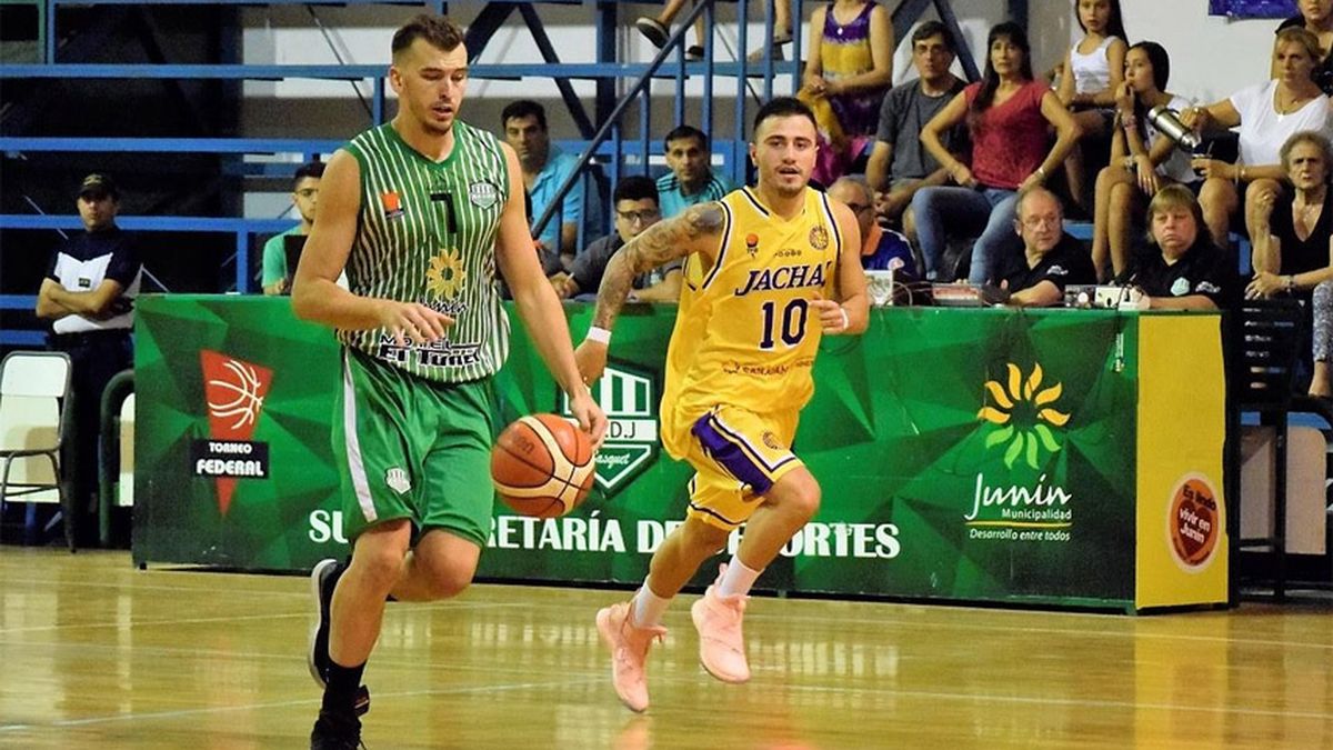 Gran triunfo de Junín Básquet ante Jáchal