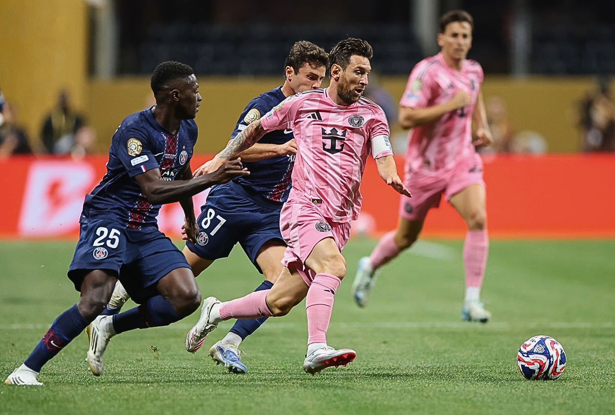 PSG aplastó al Inter Miami y despidió a Messi del Mundial de Clubes en los octavos de final