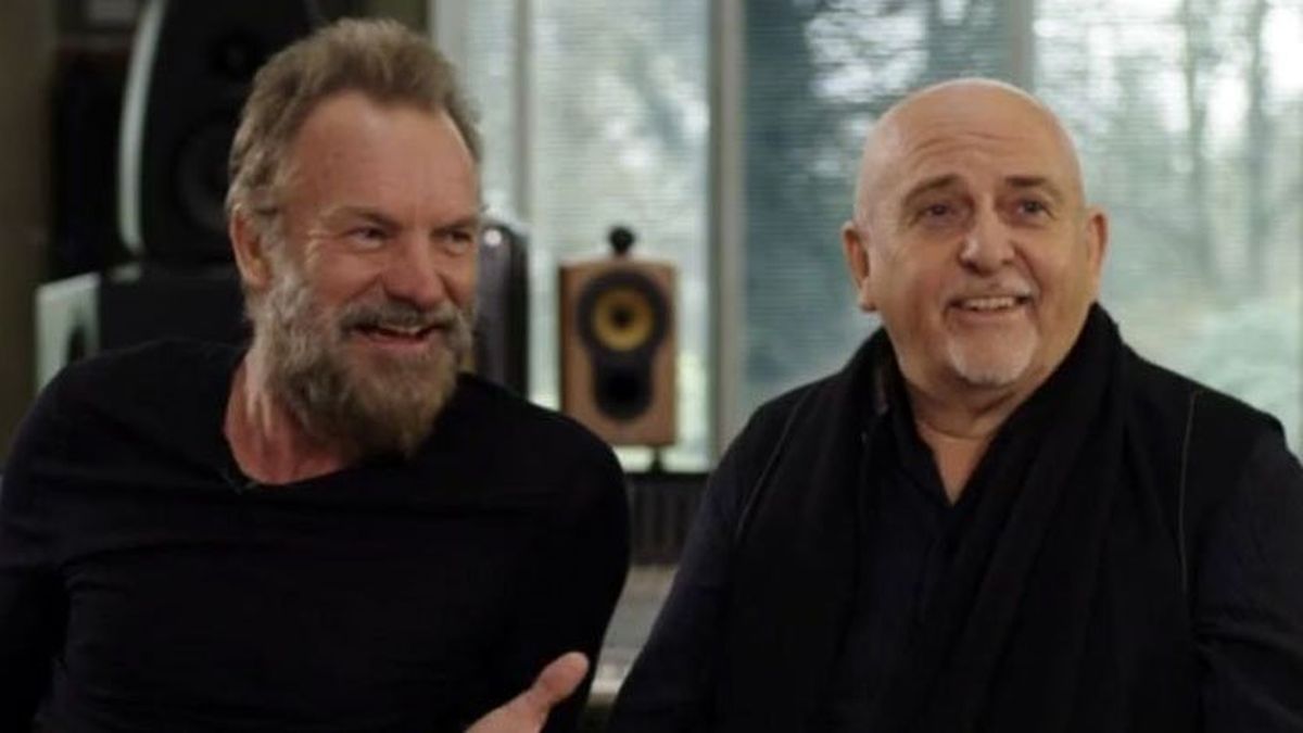 Sting y Peter Gabriel harán una gira en conjunto