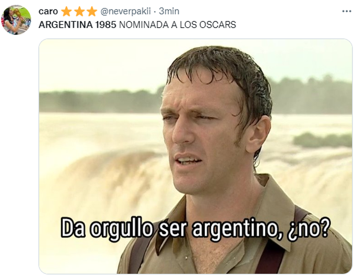 Los mejores memes tras la nominación de Argentina 1985 a los Premios Oscar