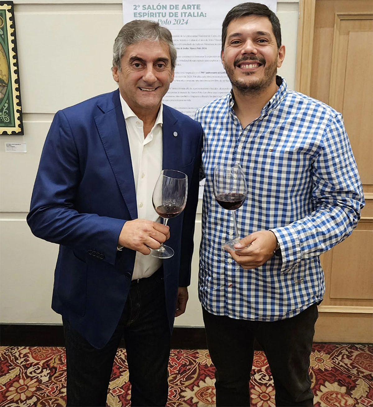 Enzo Francescoli estuvo en Mendoza presentando su vino InmENZO