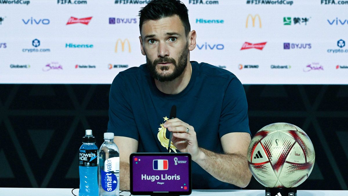 Hugo Lloris puso a Lionel Messi sobre la mesa, en la previa de la final ...