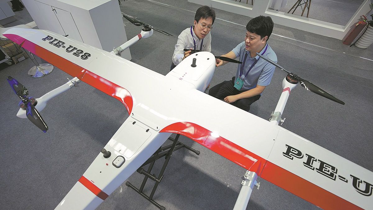 Drones versátiles vuelan más alto