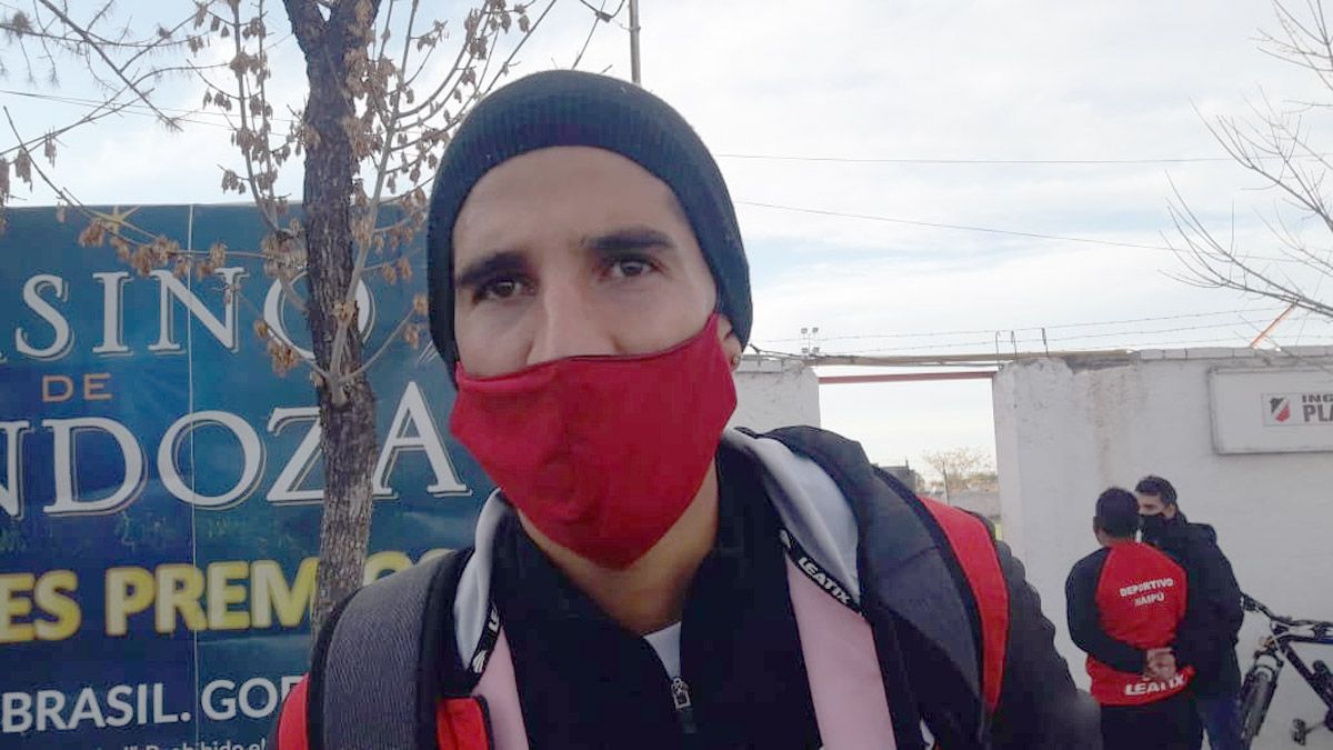 Lucas López y el dolor por la derrota de Maipú