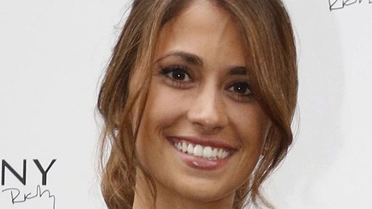 La mujer de Messi, radiante en las redes