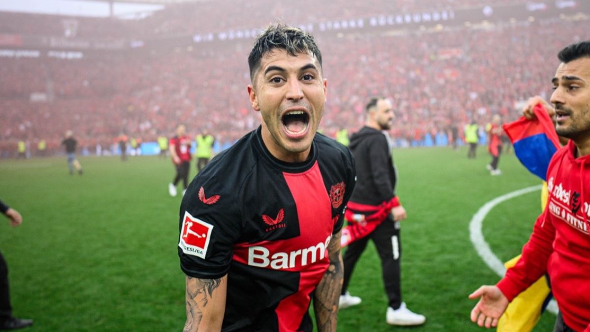 Bayer Leverkusen, con Exequiel Palacios, es campeón de la Bundesliga por primera vez
