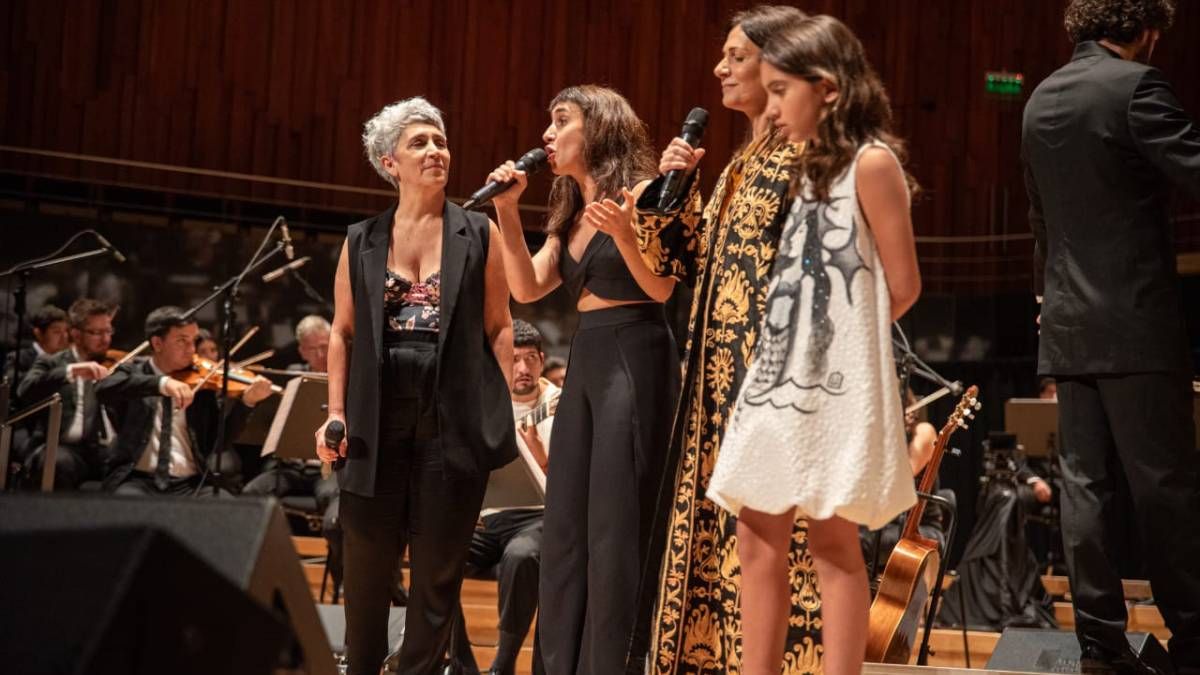 Las Cangemi se reunieron para brindar un emotivo concierto de fin de ...