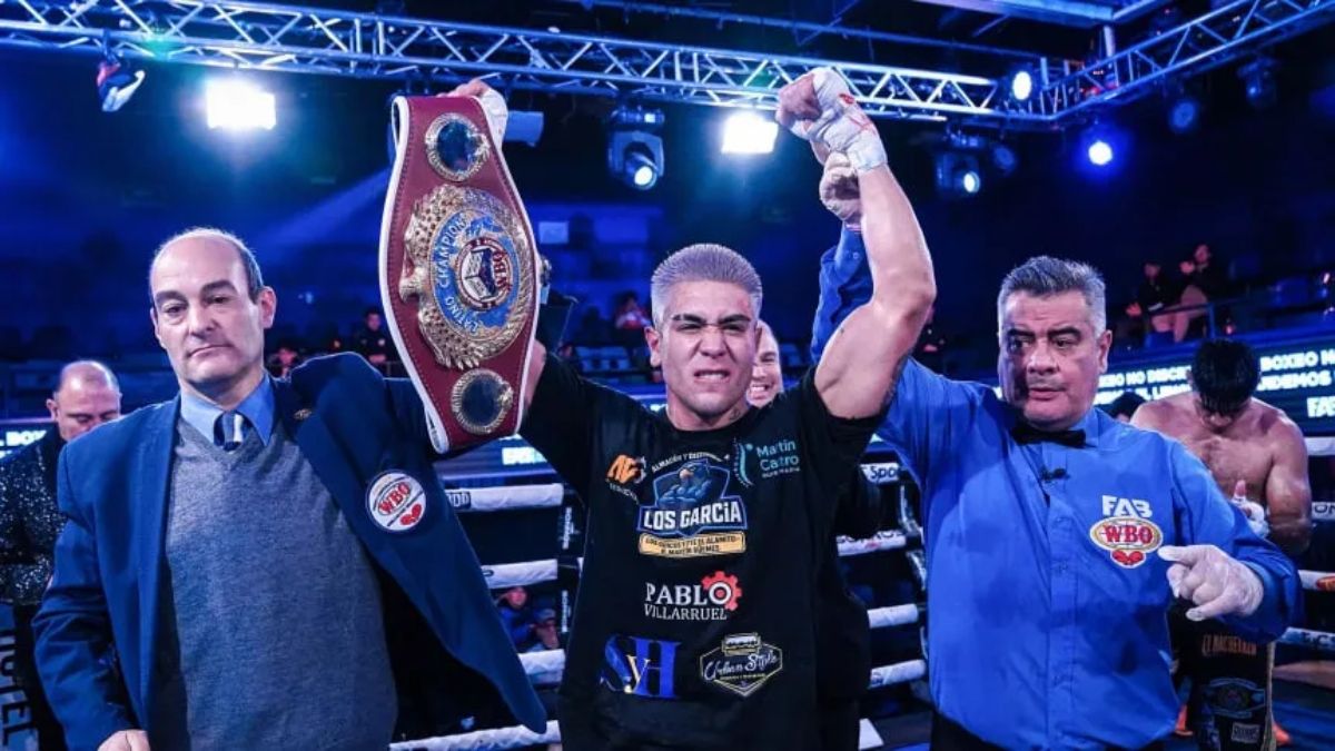 El malargüino Marco García logró el título Latino superwelter OMB en el ...