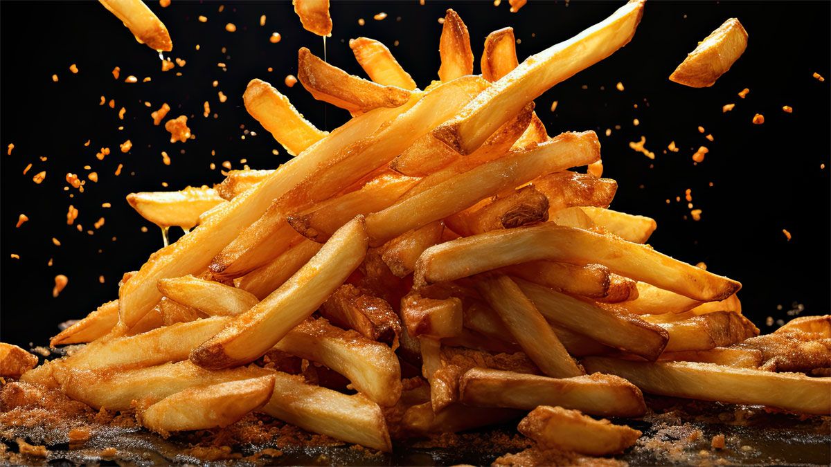 El truco de las papas fritas: la técnica para que queden crujientes por ...