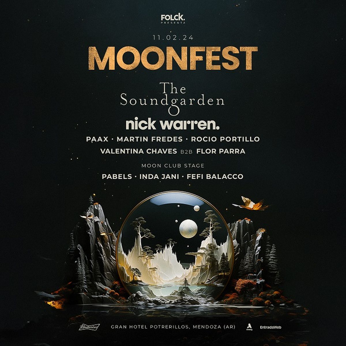 Llega una nueva edición de Moonfest en el Gran Hotel Potrerillos