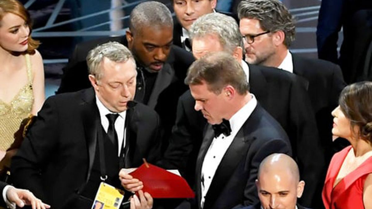 Un contador, el culpable del Oscar para La la land