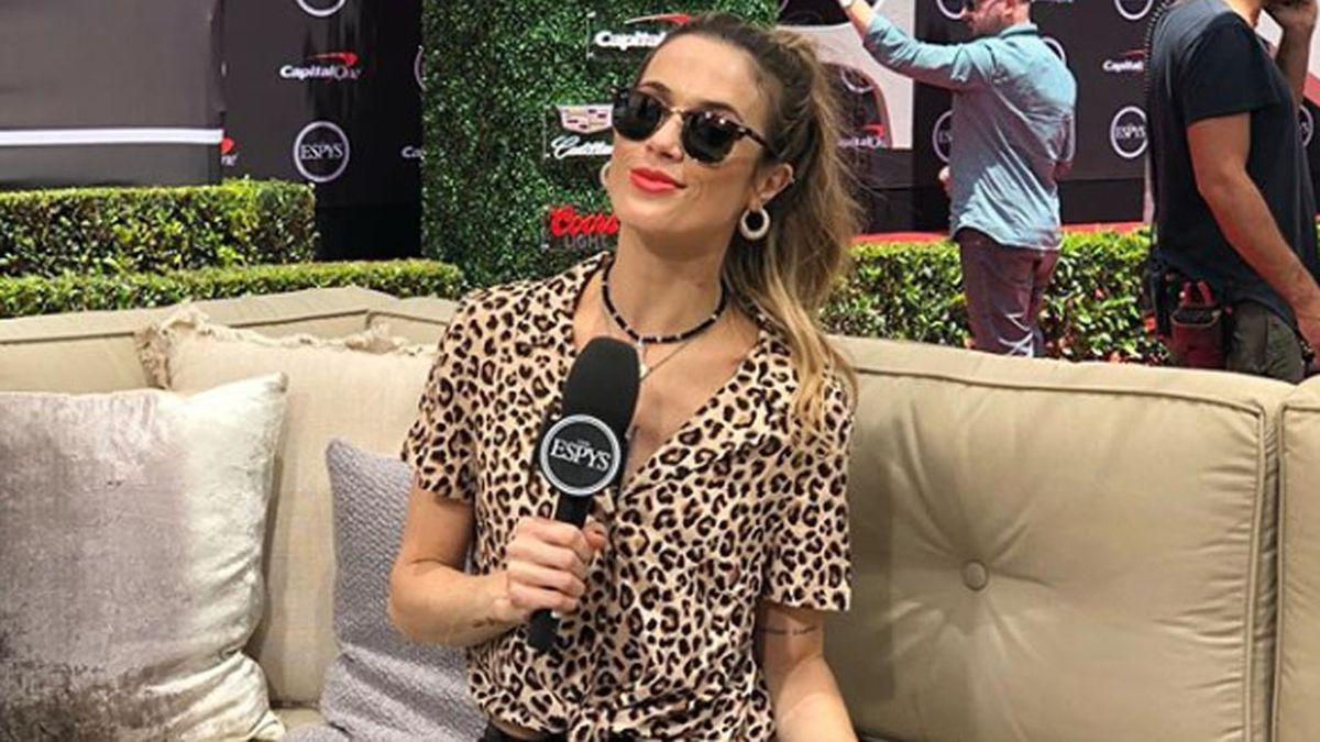 Chechu Bonelli, una belleza argentina en los premios ESPYS, en Los Ángeles